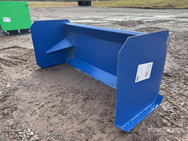 2024 Kit Containers MSS-SPE-4-23 4 ft Mini Skid Steer Snow Pusher ...