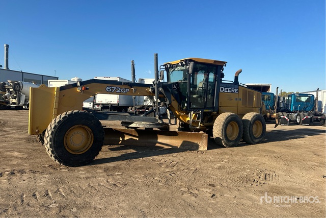 2012 John Deere 672G AWD Motor Grader | Ritchie Bros. Auctioneers