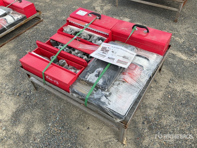 Quantity of (2) Freeport Air Impact Wrench & (51) Sockets (Unused ...