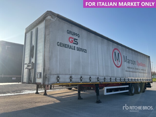 2002 Acerbi Viberti 38S20 Tri/A Curtain Side Trailer | Ritchie Bros ...
