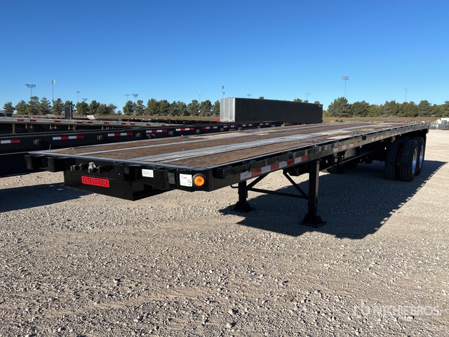 2005 Fontaine T/A 35 ft - 48 ft Extendable Flatbed Trailer | Ritchie ...