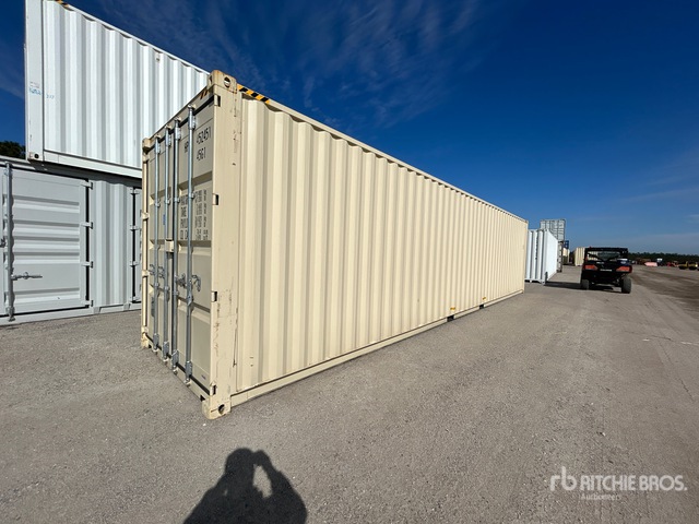 2024 40 ft High Cube Storage Container | Ritchie Bros. Auctioneers