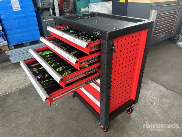 JBM H425368600000 Red Black Tool Cabinet (Unused) | Ritchie Bros ...
