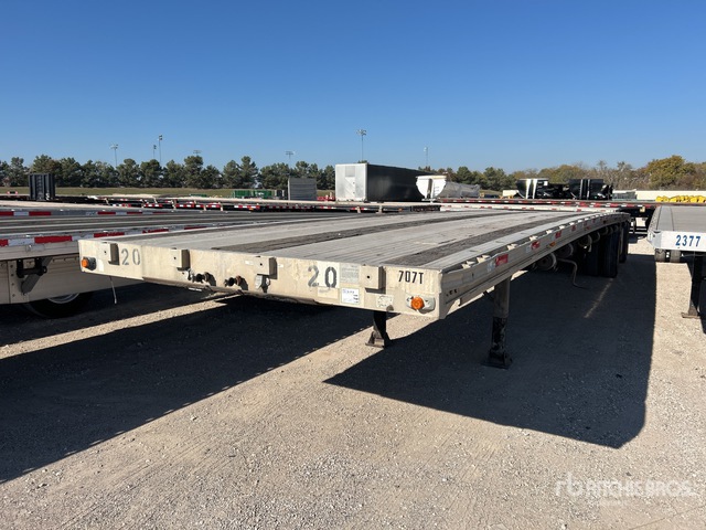 1999 Fontaine 48 ft T/A Spread Axle Remolque caja abierta | Ritchie ...