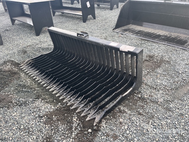 2024 Kit Containers QT-SB-L72 72 in Skid Steer Root Rake (Unused ...