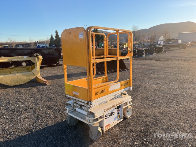 2012 Hy-Brid HB-830 Electric Plateforme élévatrice à ciseaux | Ritchie ...
