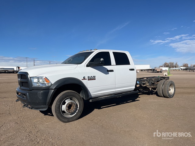 2018 Ram 5500 4x4 Crew Cab Cab and Chassis | Ritchie Bros. Auctioneers