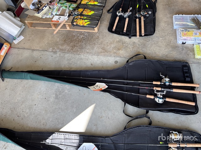 Quantity of (3) Quantum Fishing Rods | Ritchie Bros. Auctioneers