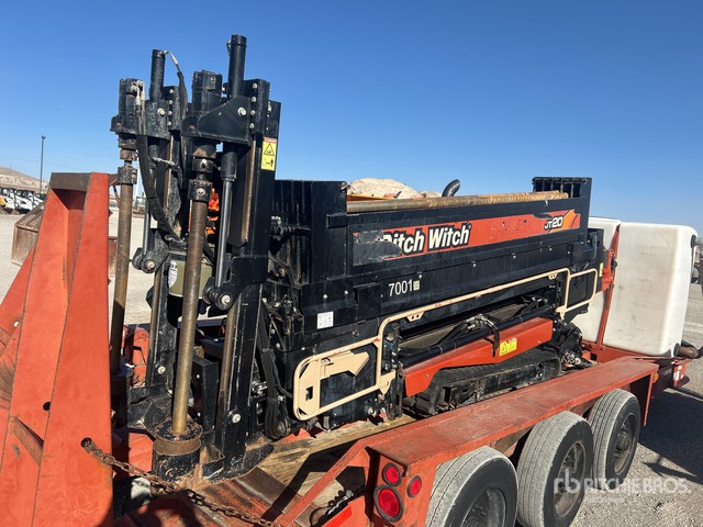 2017 Ditch Witch JT20 Directional Drill w/2008 Belshe BF9T Trailer ...