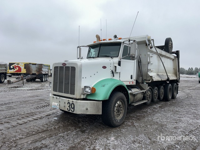 2009 Peterbilt 365 12x4 Super 18 Camion-benne à cinq essieux | Ritchie ...