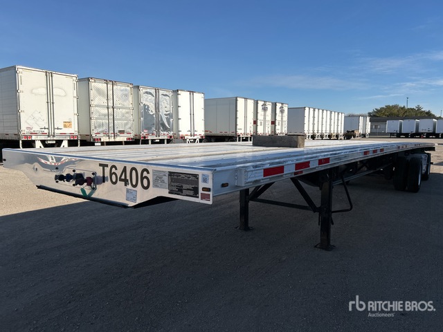 2020 Transcraft 53 ft T/A Spread Axle Flatbed Trailer | Ritchie Bros ...