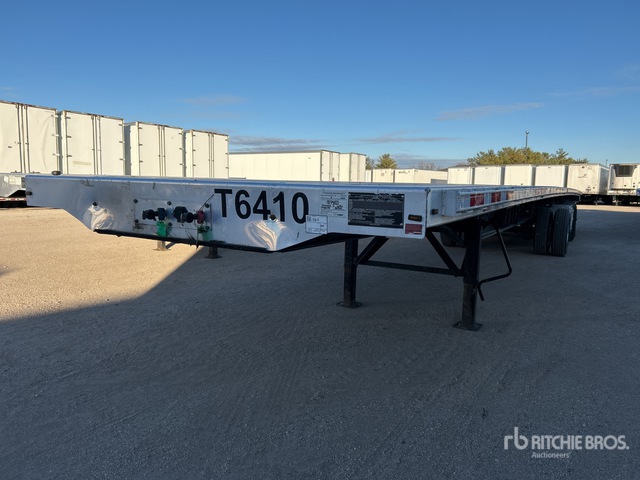 2020 Transcraft 554C 48 ft T/A Flatbed Trailer | Ritchie Bros. Auctioneers
