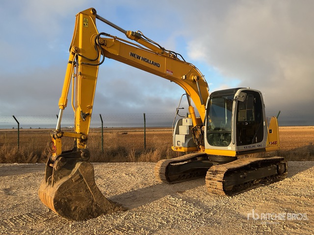 2006 New Holland E145 Tracked Excavator | Ritchie Bros. Auctioneers