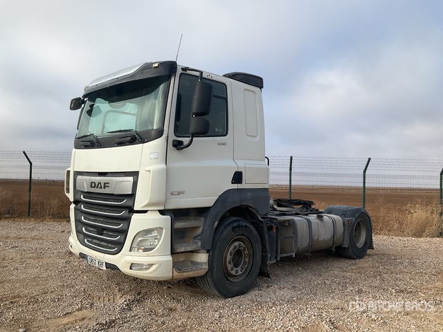 2018 DAF CF 530 FT 4x2 S/A Sleeper Truck Tractor | Ritchie Bros ...