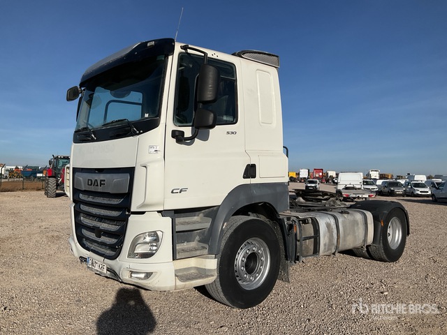 2018 DAF CF 530 FT 4x2 S/A Sleeper Truck Tractor | Ritchie Bros ...