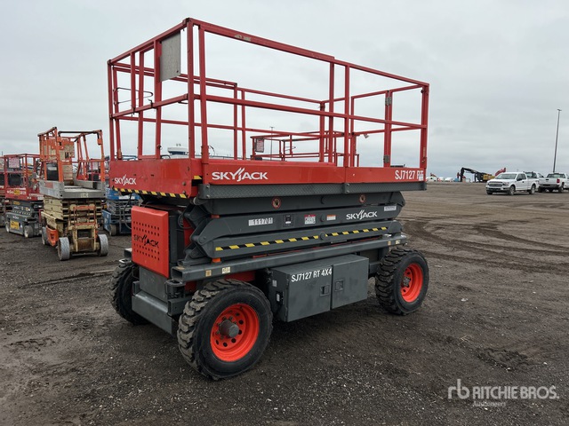 2006 Skyjack SJ7127 RT 4x4 Dual Fuel Scissor Lift | Ritchie Bros ...