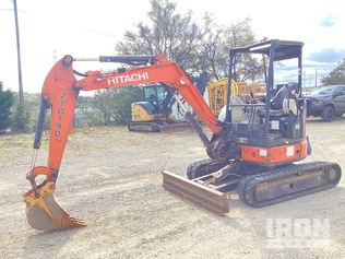 2014 Hitachi ZX35U-5N Mini Excavator in Birmingham, Alabama, United ...