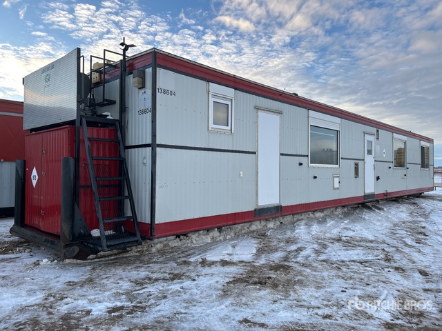 2004 QA Structures 62 ft x 12 ft Skid-Mounted Eng/Geo Deluxe Wellsite ...