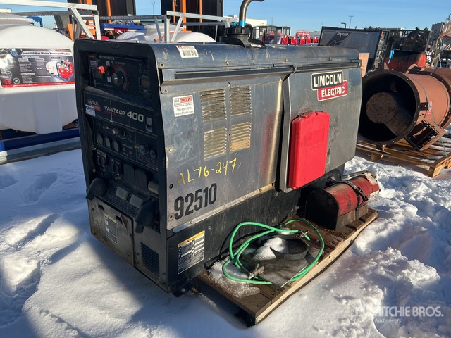 2011 Lincoln Electric Vantage 400 Engine Driven Welder | Ritchie Bros ...