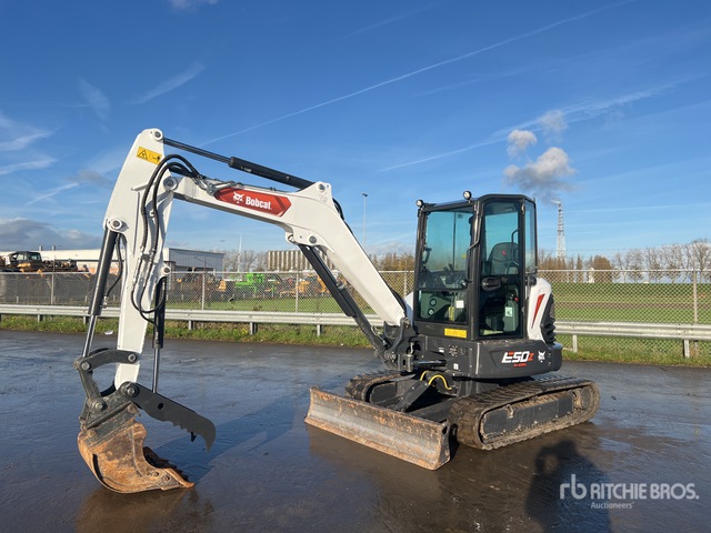 2022 Bobcat E50Z Long Arm Mini Excavator | Ritchie Bros. Auctioneers