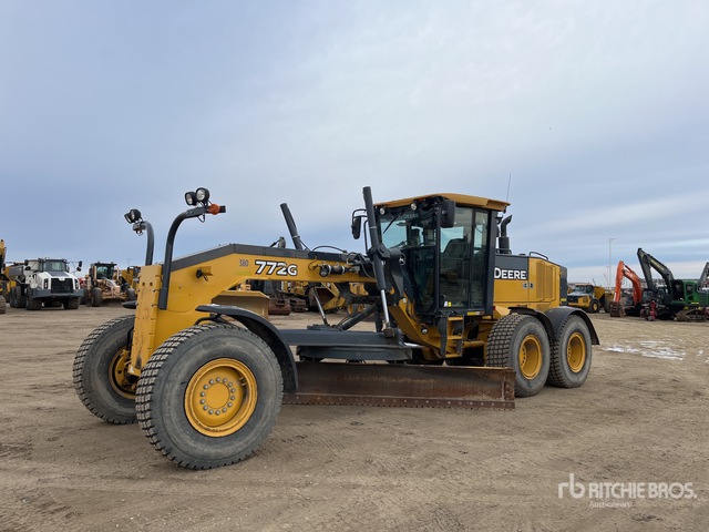 2017 John Deere 772G AWD Motor Grader | Ritchie Bros. Auctioneers