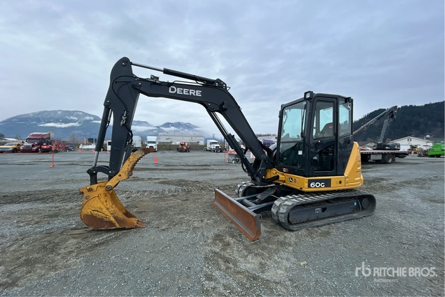 2021 John Deere 60G Mini Excavator | Ritchie Bros. Auctioneers