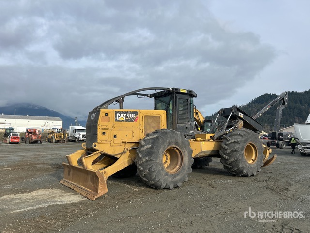 2018 Cat 555D 4x4 Skidder | Ritchie Bros. Auctioneers