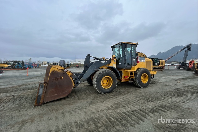 2016 John Deere 524K Wheel Loader | Ritchie Bros. Auctioneers