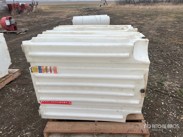 Quantity of (2) 110 gal Poly Stackable Bulk Oil Tank (Unused) | Ritchie ...