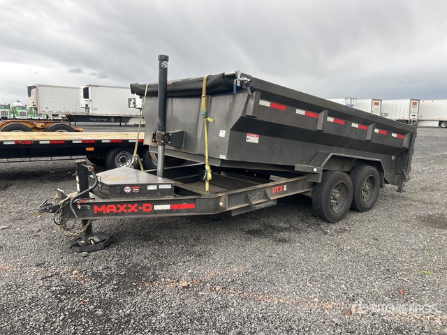 2022 Maxey DTX8314 14 ft T/A Dump Utility Trailer | Ritchie Bros. Auctioneers