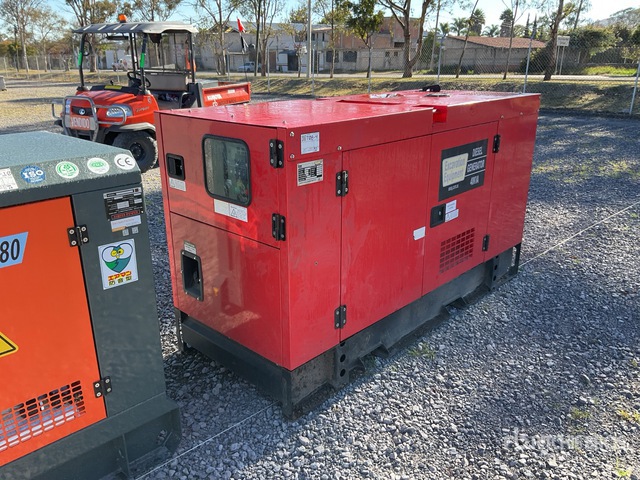 2024 EXEQ GF3-40 32 kW Skid-Mounted Planta de Luz / Portable Generator ...