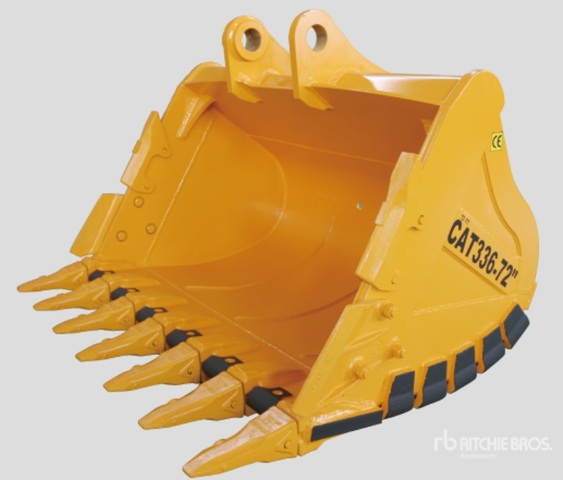 2024 DLK BKT336D72HD 72-D 72 in 2.3 cyd Digging Excavator Bucket - Fits ...