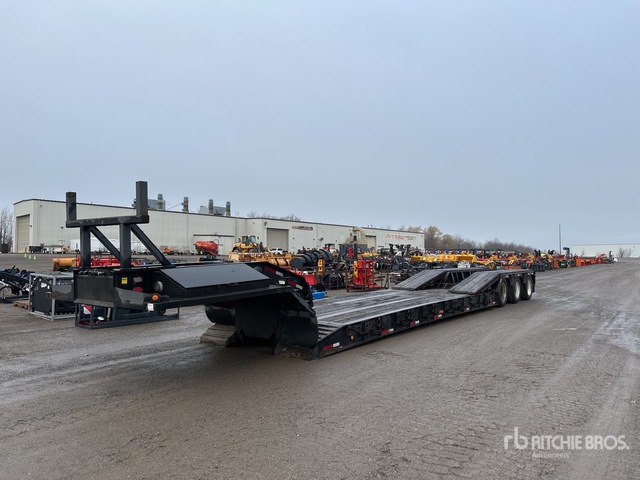 2000 J.C. RGN Tri/A Double Drop Removable Gooseneck Lowboy Trailer ...