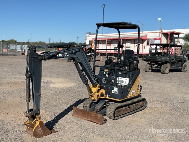 2011 John Deere 17D Mini Excavator | Ritchie Bros. Auctioneers