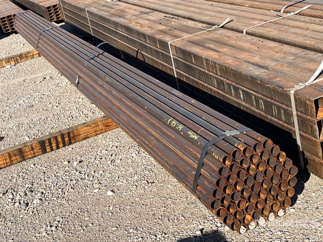 Quantity of (61) 21 ft x 1 5/8 in OD Schedule-10 Steel Pipe (Unused ...