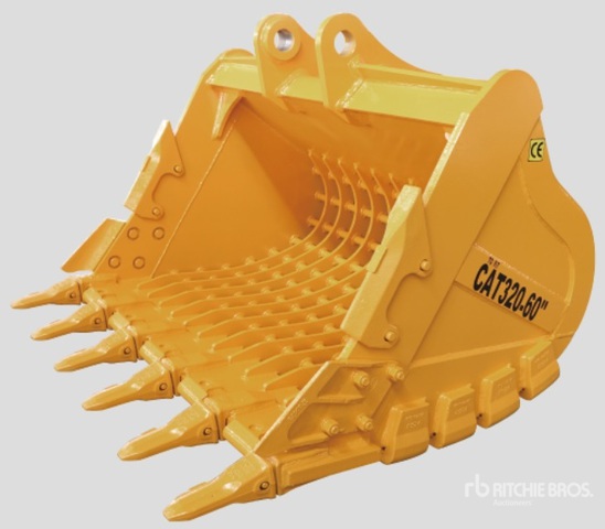 2024 DLK BKT32060SKEL 60-D 60 in 1.7 cyd Skeleton Excavator Bucket ...
