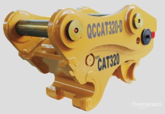 2024 DLK QCCAT320-D Excavator Coupler - Fits Cat 320 / 17 - 23 ton ...