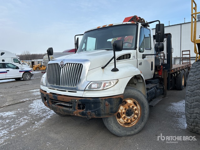 1998 Palfinger PK10500 Knuckle Boom on 2005 International 4400 6x4 Boom ...
