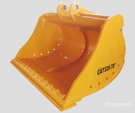 2024 DLK BKT32078DB 78-D 78 in 2.8 cyd Cleanup Excavator Bucket - Fits ...