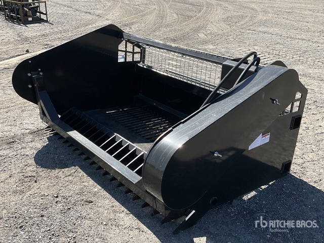 2024 Agrotk SSRPB80 80 in Skid Steer Rock Picker Różne Osprzęt do ...