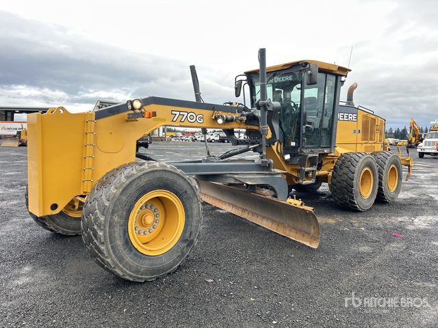 2012 John Deere 770G Motor Grader | Ritchie Bros. Auctioneers