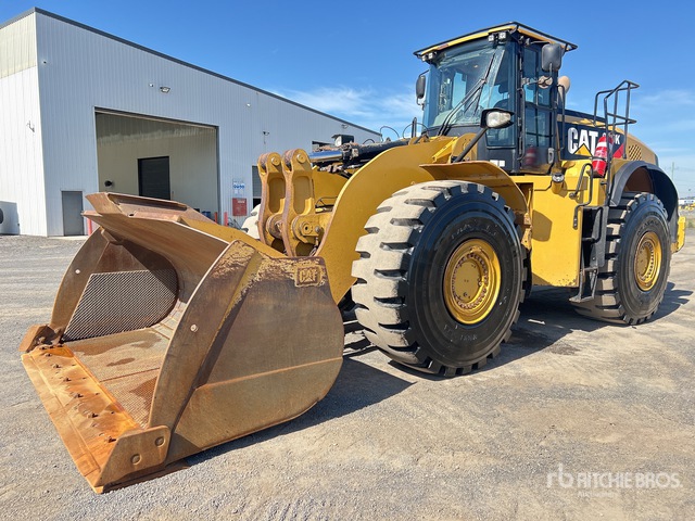 2015 Cat 980K Wheel Loader | Ritchie Bros. Auctioneers