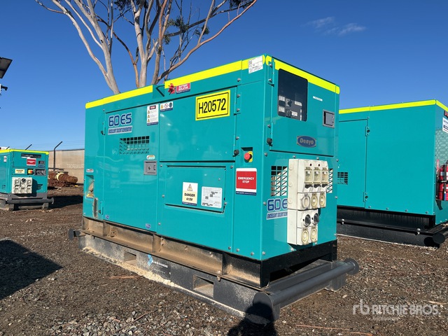 Denyo DCA-60ESI2 50 kVA Skid-Mounted Generator Set | Ritchie Bros ...