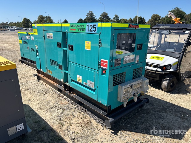 Denyo DCA-125SPK3 100 kVA Skid-Mounted Generator Set | Ritchie Bros ...
