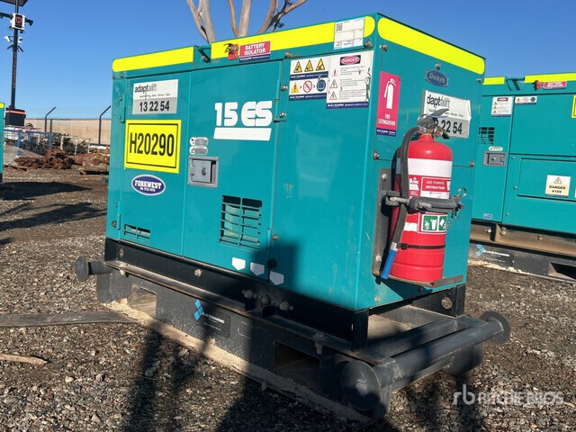 Denyo DCA-15ESK 12.5 kVA Skid-Mounted Generator Set | Ritchie Bros ...