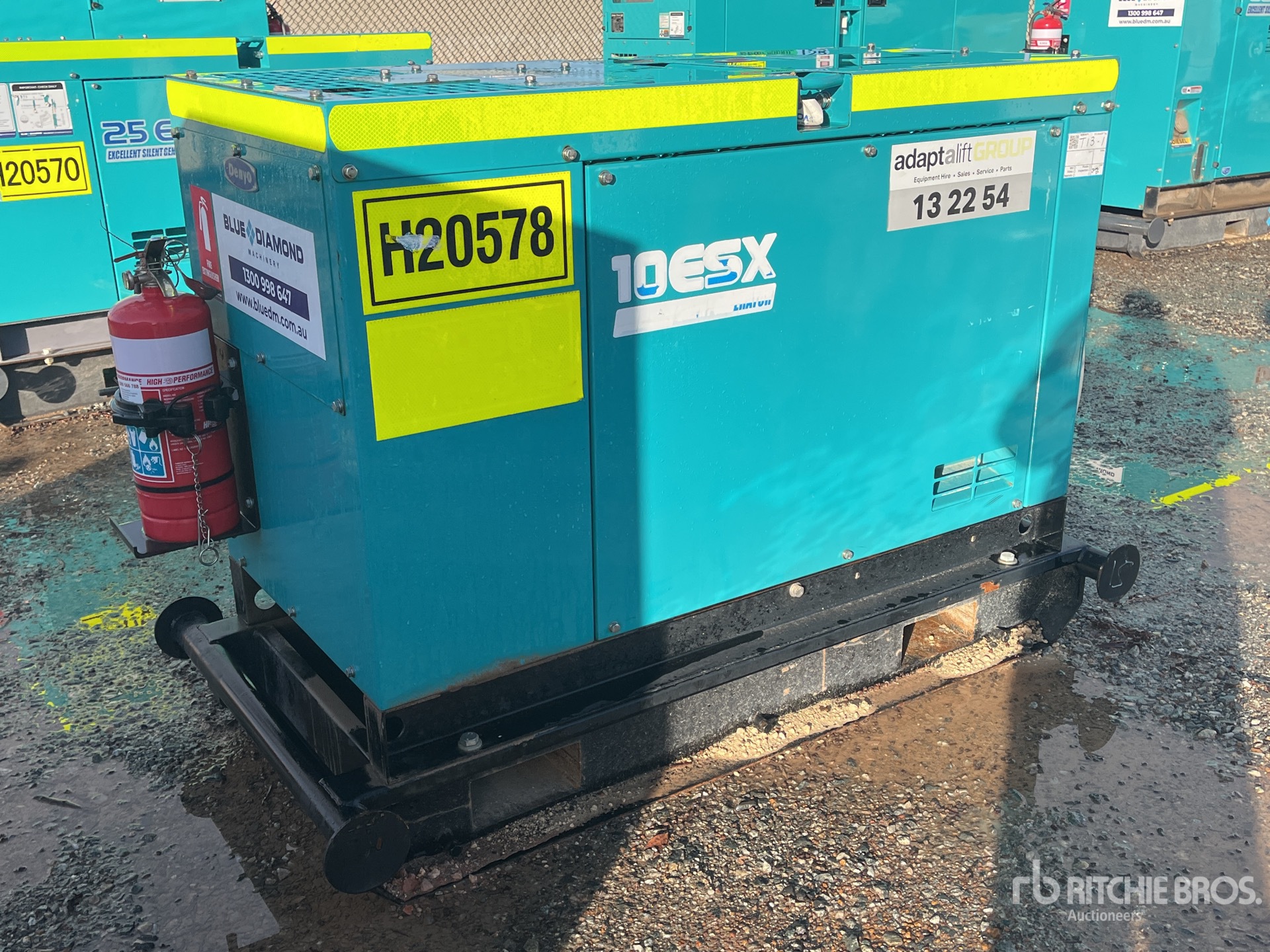 Denyo 10 kVA Skid-Mounted Generator Set | Ritchie Bros. Auctioneers