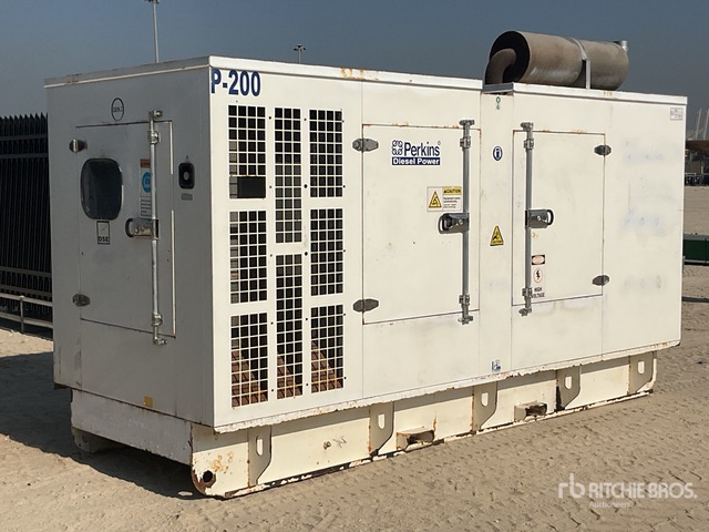 2016 Perkins 200 kVA Skid-Mounted Generator Set | Ritchie Bros. Auctioneers