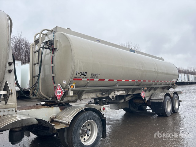 2008 Advance 28000 L T/A Super B-Train Pup Remorque citerne | Ritchie ...