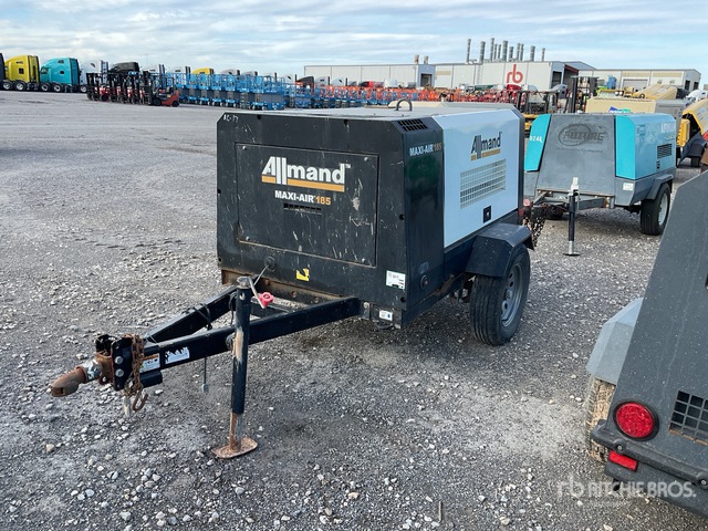 2020 Allmand MA185-6E1 185 cfm Mobile Air Compressor | Ritchie Bros ...
