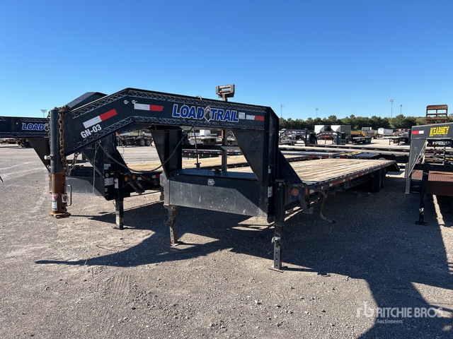 2018 Load Trail 40 ft T/A Gooseneck Remorque pour équipement | Ritchie ...